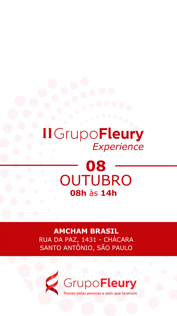 II GRUPO FLEURY EXPERIENCE em São Paulo - Sympla