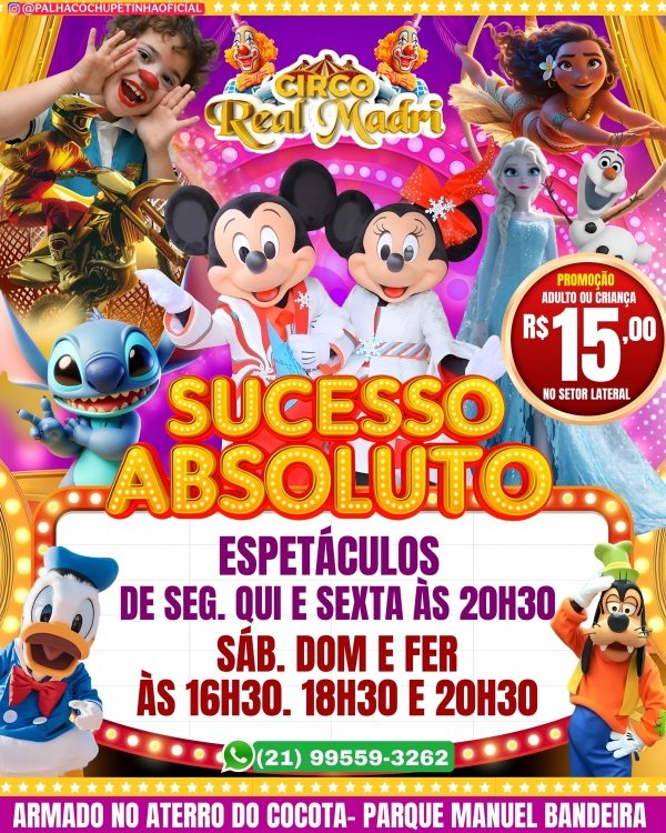 Espetáculos de Circo - Os melhores eventos - Sympla