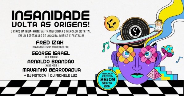 Festa da Insanidade- Volta as origens! em Belo Horizonte - Sympla