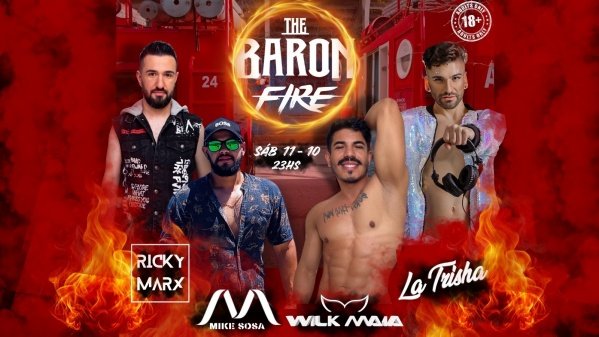 The Baron Fire em Porto Alegre - Sympla