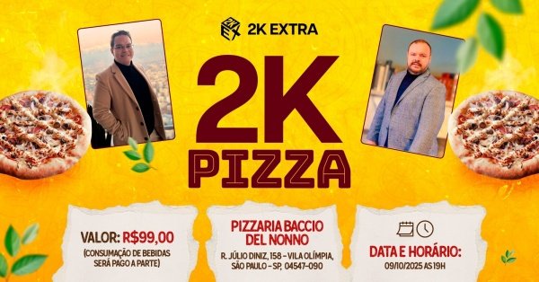 2K Pizza em São Paulo - Sympla