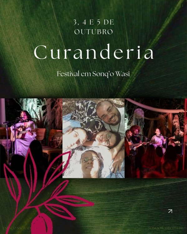 PASSAPORTE CURANDERIA - 3 SHOWS em Rio de Janeiro - Sympla