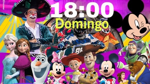 Domingo 18:00 Circo Balão Mágico O CIRCO DA SIMONY Disney Magic Show ...