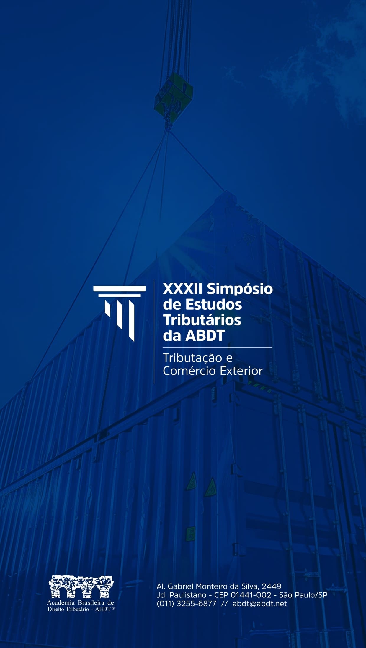 XXXII Simpósio de Estudos Tributários da ABDT em Itajaí - Sympla