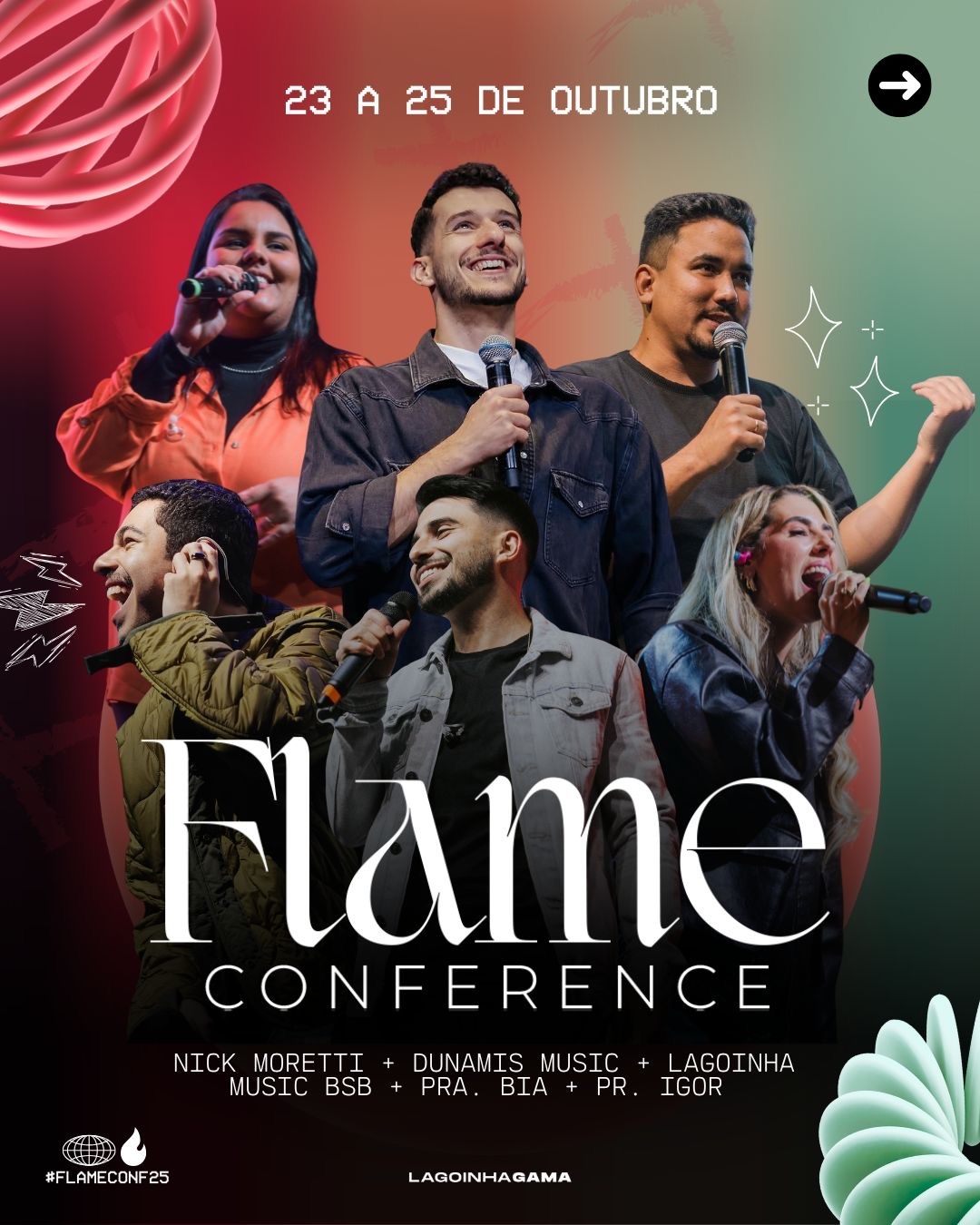 FLAME CONFERENCE 2Ø25 em Brasília - Sympla