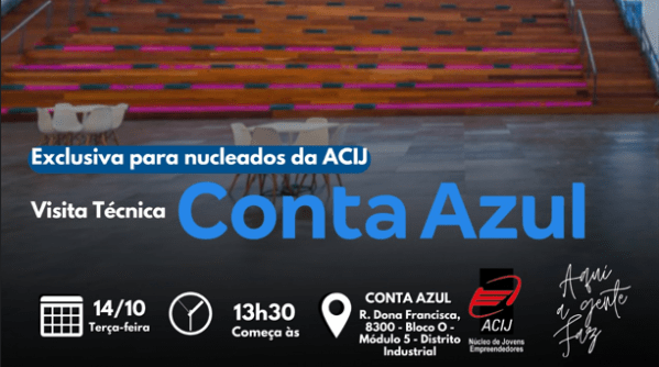 Visita Técnica Conta Azul em Joinville - Sympla