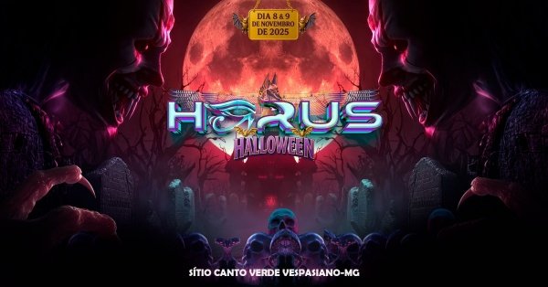 Hórus Halloween festa a fantasia em Vespasiano - Sympla