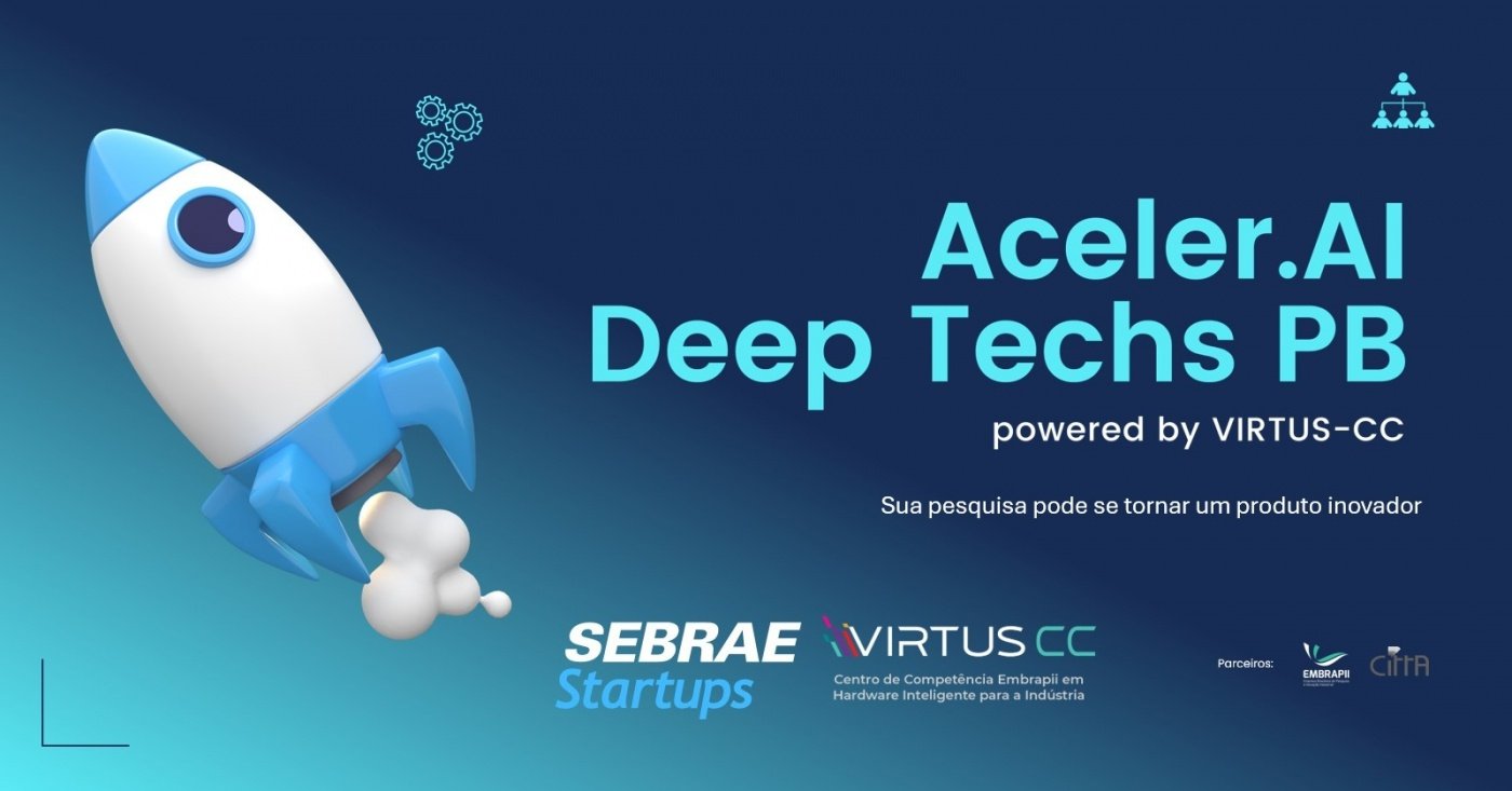 Bootcamp - Aceler.AI Deep Techs PB | ONLINE em Cabedelo - Sympla