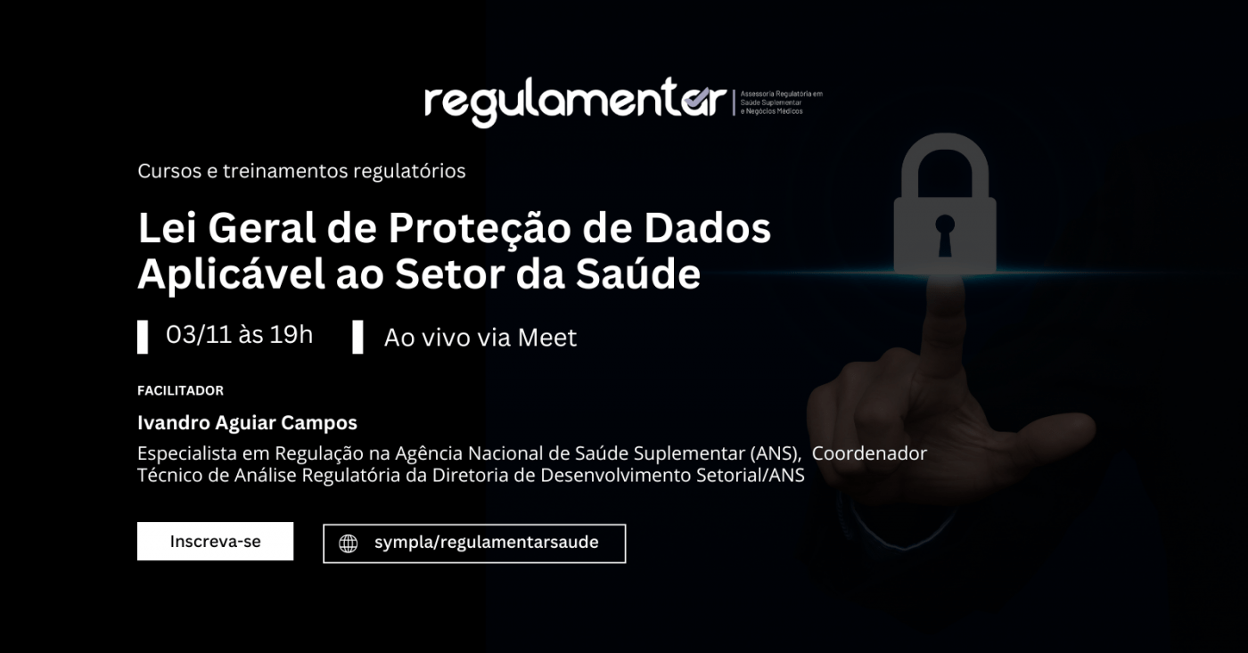Lei Geral de Proteção de Dados Aplicável ao Setor da Saúde - online ...
