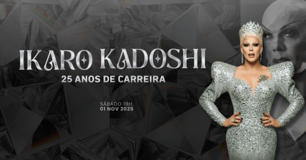 IKARO KADOSHI 25 anos em São Paulo - Sympla