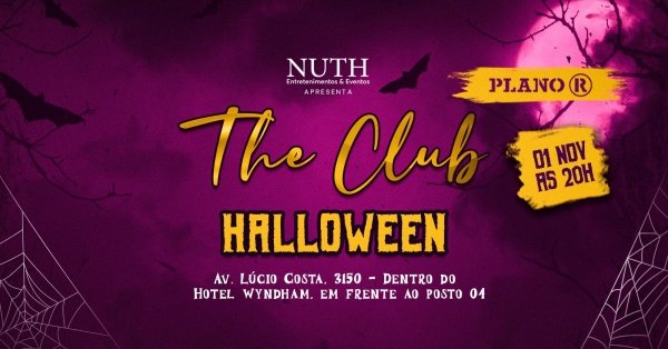 FLASHBACK DE HALLOWEN DA NUTH em Rio de Janeiro - Sympla