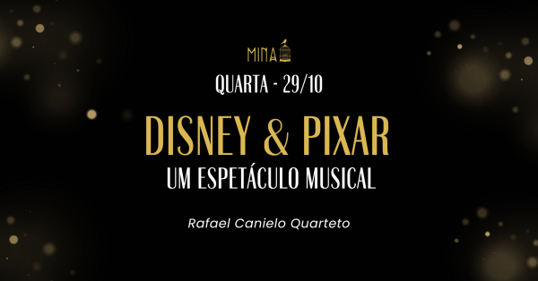 Mina apresenta Disney & Pixar em Belo Horizonte - Sympla