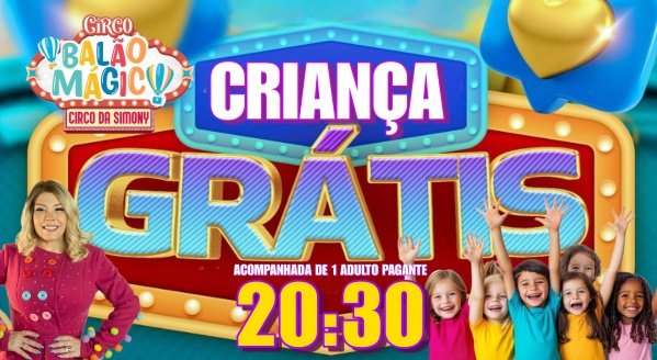 Segunda 20:30 Circo Balão Mágico O CIRCO DA SIMONY- TELÊMACO BORBA PR ...