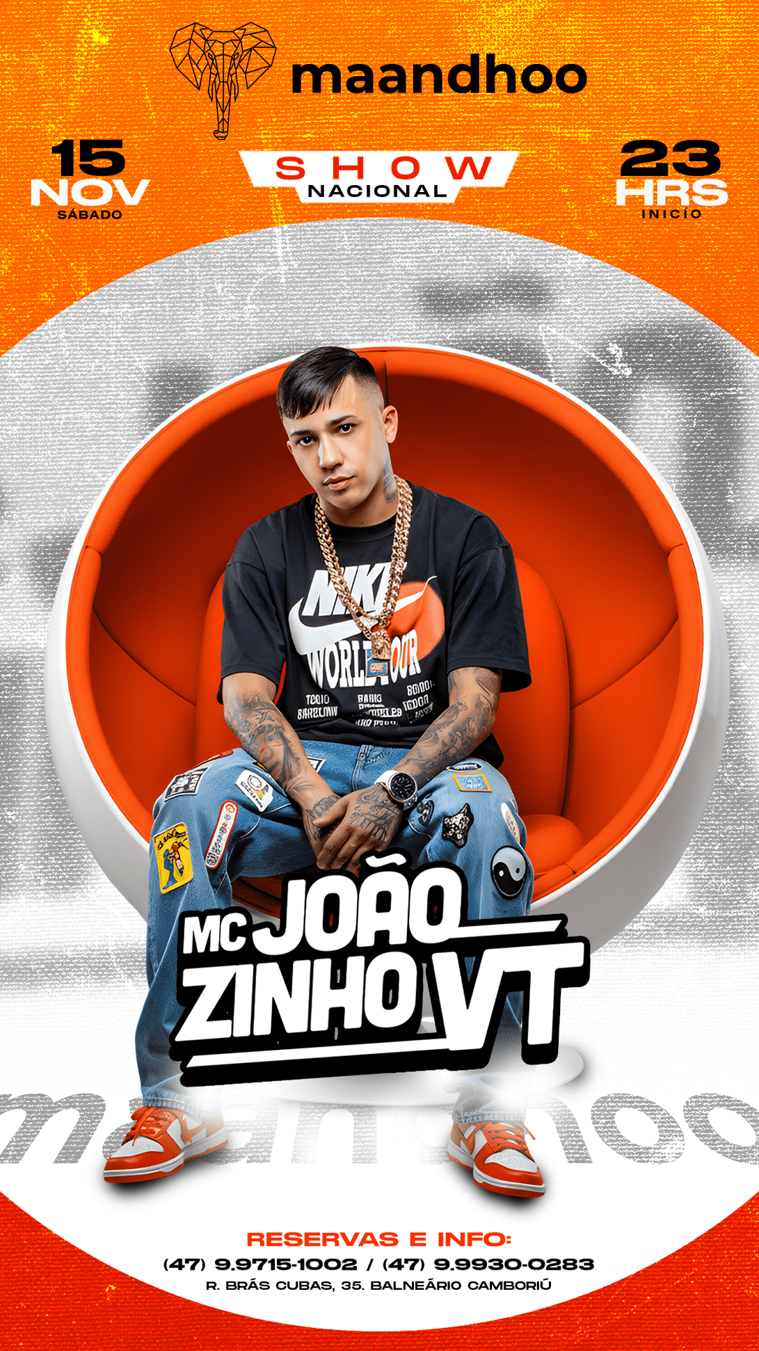 [SHOW NACIONAL] JOÃOZINHO VT na Maandhoo Club em Balneário Camboriú ...