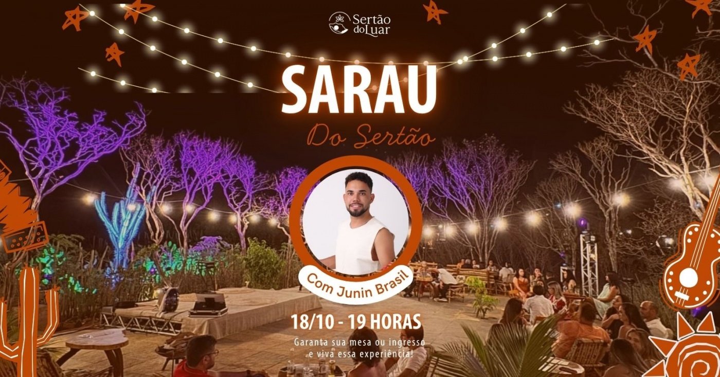 Sarau do Sertão em Coronel José Dias - Sympla
