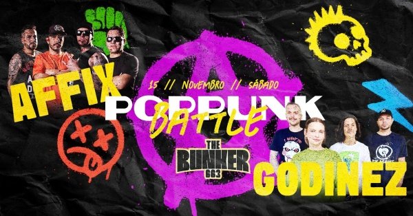 POP PUNK BATTLE em Balneário Camboriú - Sympla