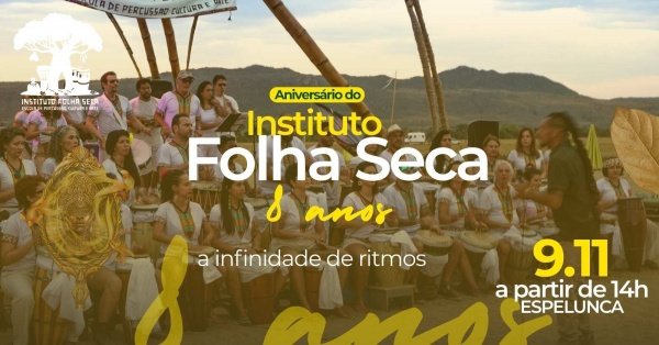 ANIVERSÁRIO INSTITUTO FOLHA SECA 8 ANOS em Brasília - Sympla