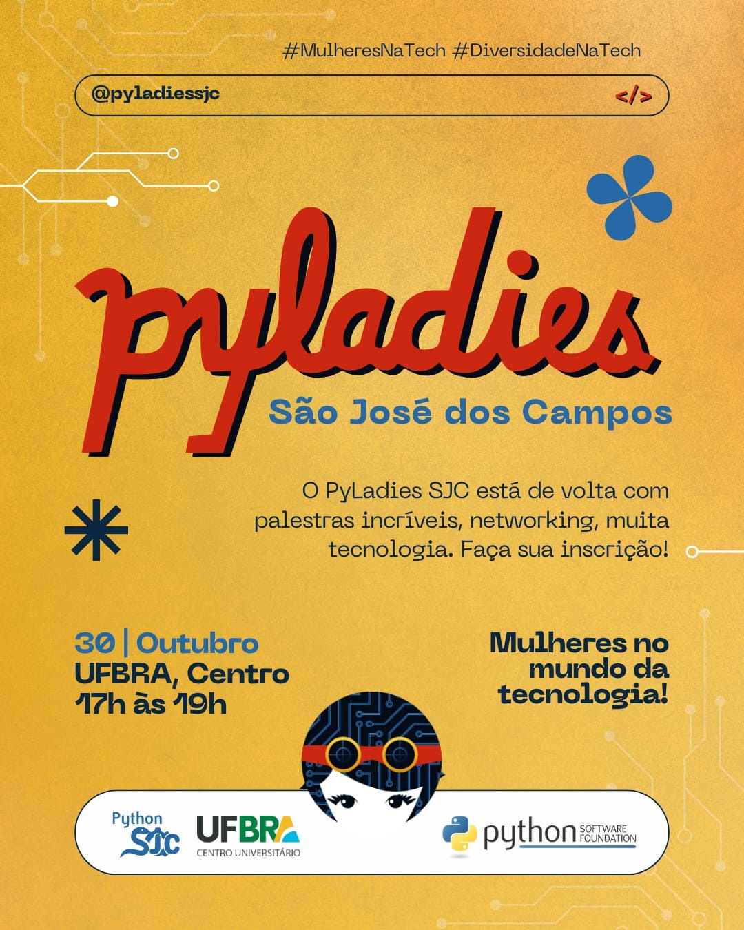 Welcome back, PyLadies SJC! em São José dos Campos - Sympla