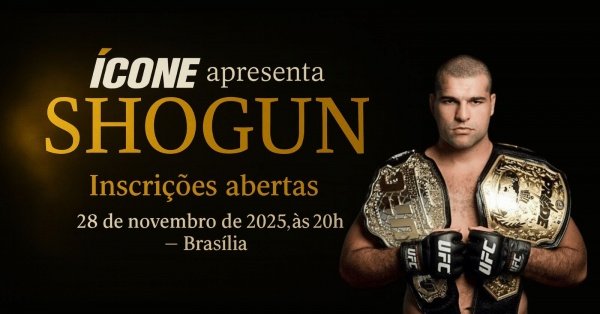 Ícone apresenta: Shogun em Brasília - Sympla