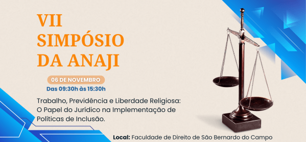 VII SIMPÓSIO DA ANAJI em São Bernardo do Campo - Sympla