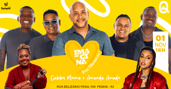 IMAGINASAMBA + AMANDA AMADO + GABBY MOURA na BATUQ!!! em Rio de Janeiro ...