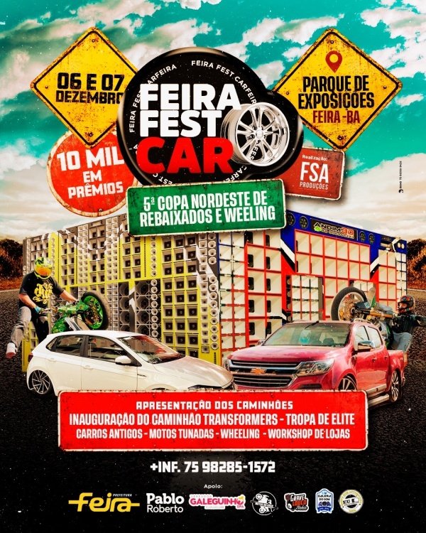 Feira Fest Car em Feira de Santana - Sympla