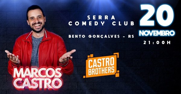 MARCOS CASTRO - CASTRO BROTHERS em Bento Gonçalves - Sympla