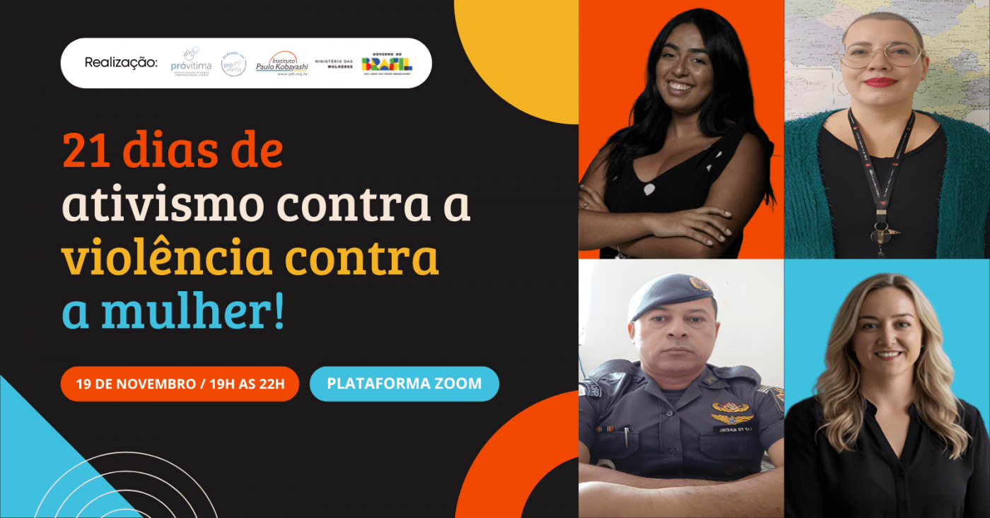 21 Dias de Ativismo Contra a Violência Contra a Mulher - online - Sympla