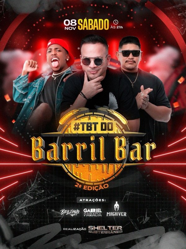 TBT do Barril em Porto Velho - Sympla