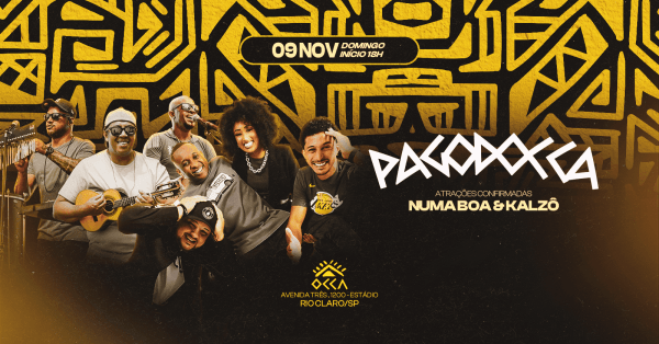 PagodOcca - NUMABOA e KALZÔ em Rio Claro - Sympla