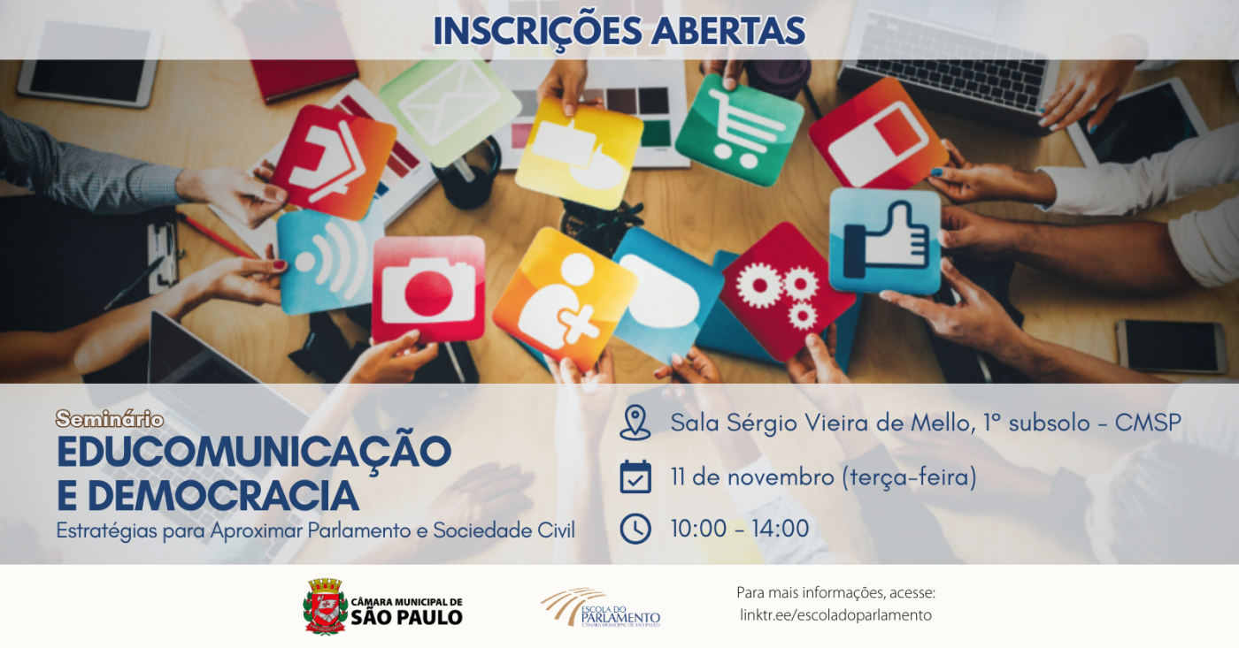 Seminário: Educomunicação e Democracia: Estratégias para Aproximar ...