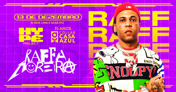 Raffa Moreira Ao Vivo em Porto Alegre - Casa Azul em Porto Alegre - Sympla