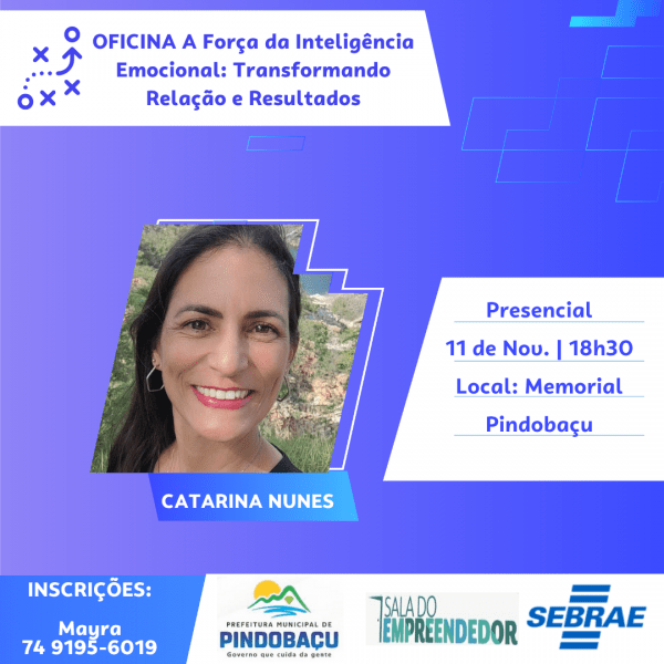 Oficina: A Força da Inteligência Emocional Transformando Relações e ...