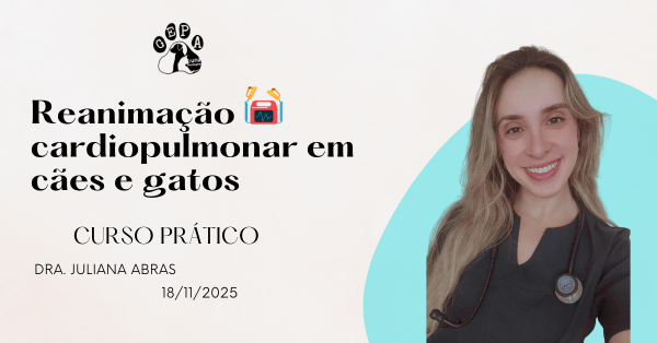 Reanimação cardiopulmonar em cães e gatos. em Contagem - Sympla