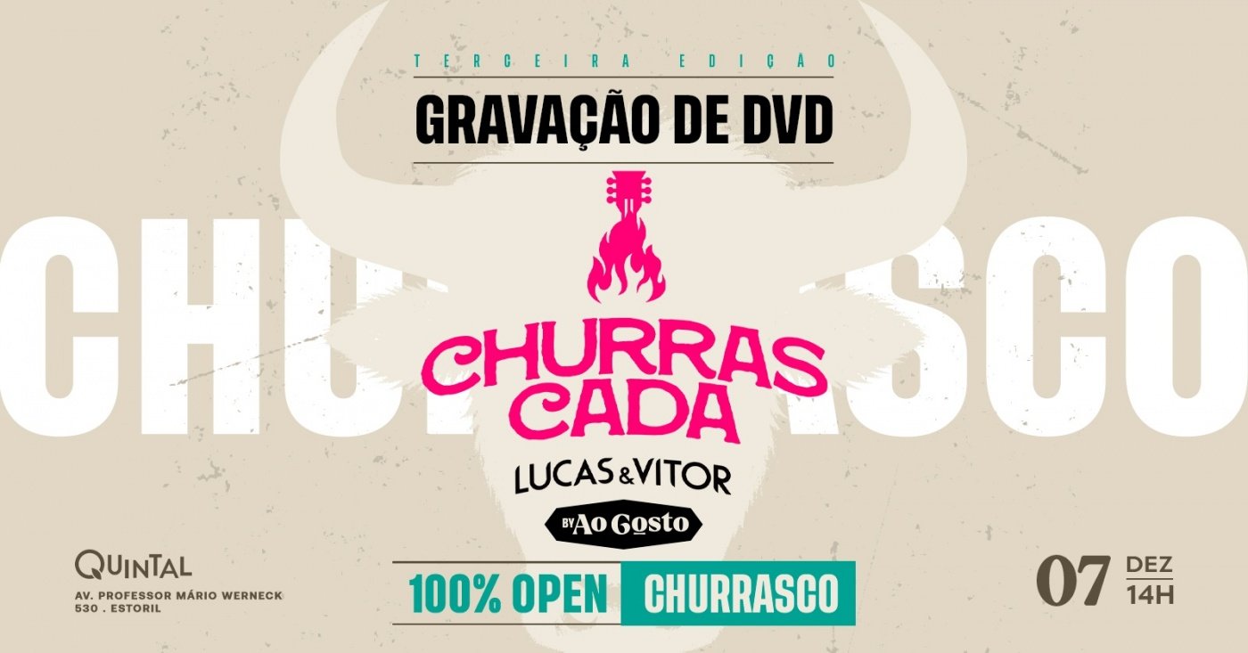 QUINTAL | Churrascada do Lucas e Vitor Open Food by Ao Gosto | 07/12 ...