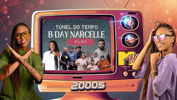 Túnel Do Tempo B- Day Narcelle em Betim - Sympla
