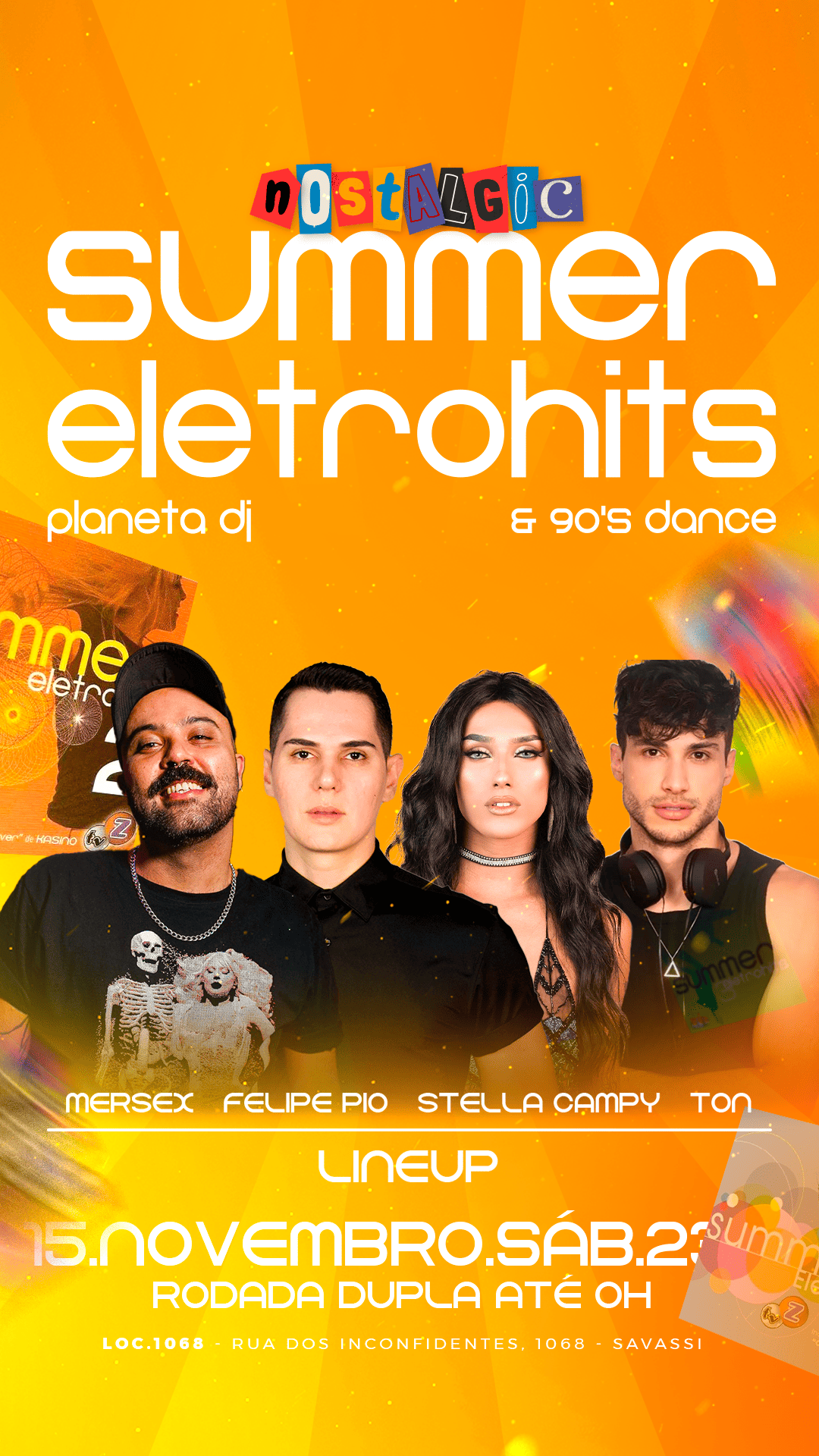 SUMMER ELETROHITS | SÁB. 15/11 - 23H | SAVASSI em Belo Horizonte - Sympla