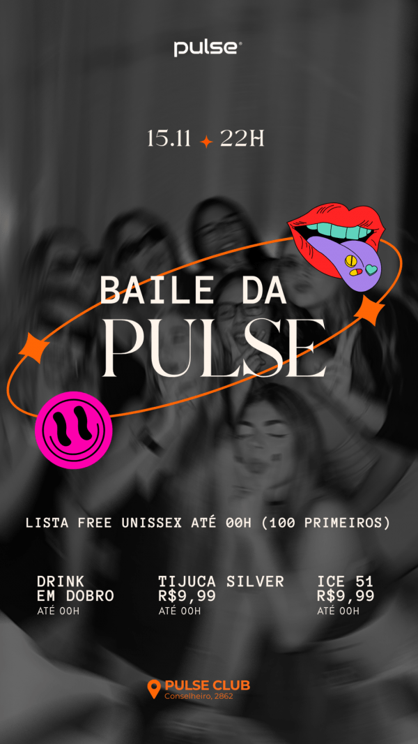 BAILE DA PULSE | PULSE CLUB em Belém - Sympla