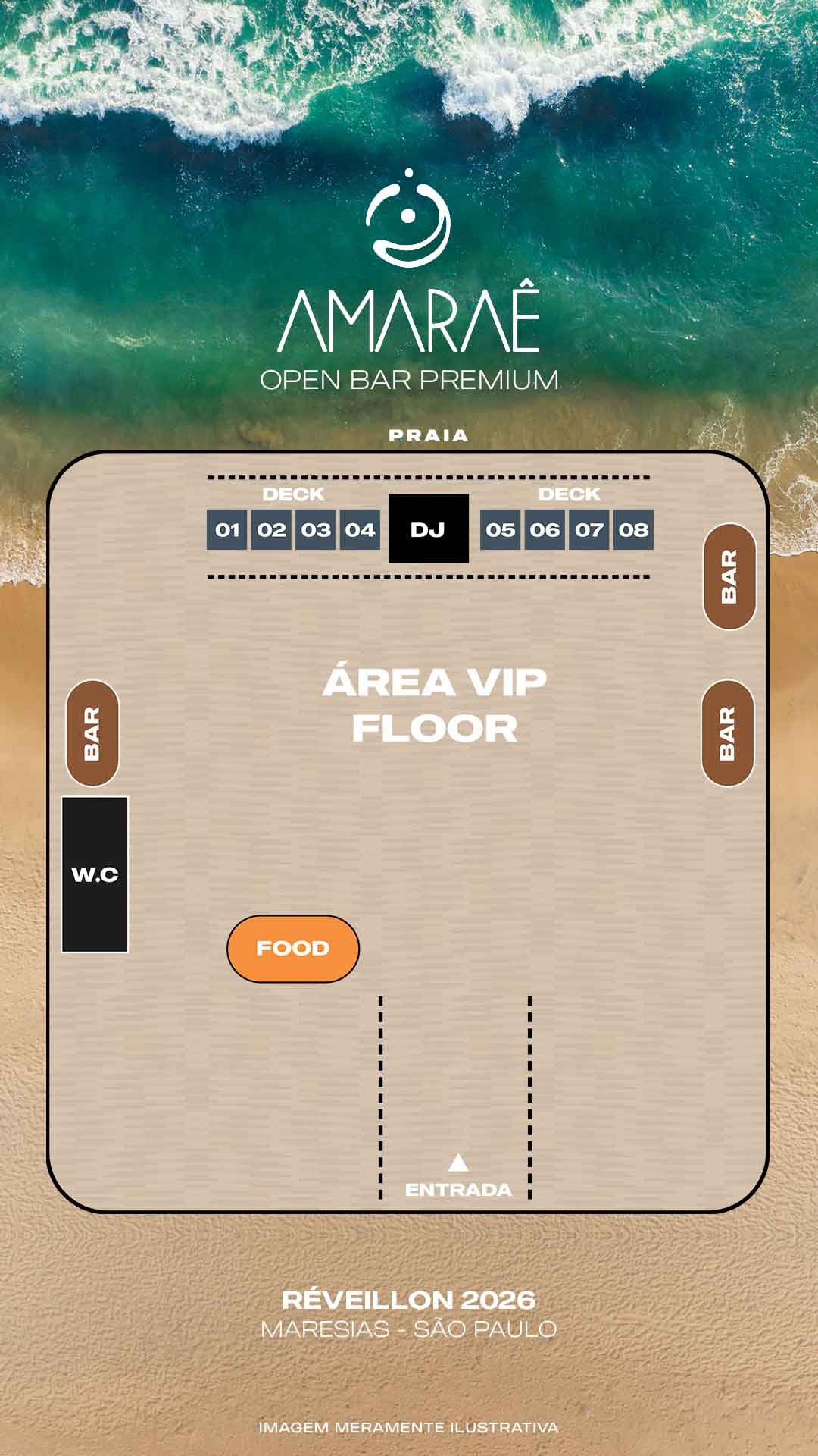 Réveillon Maresias 2026| Amaraê - Open Bar Premium em São Sebastião ...