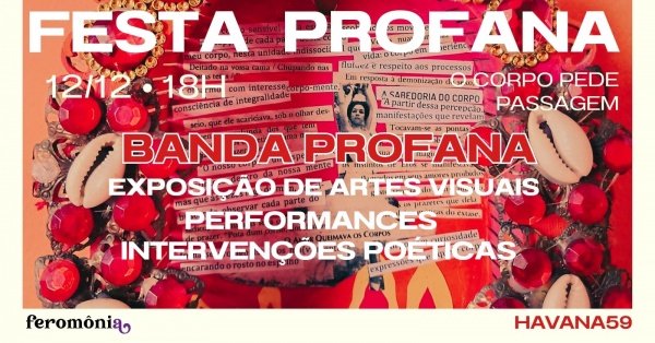 Festa Profana em Rio de Janeiro - Sympla