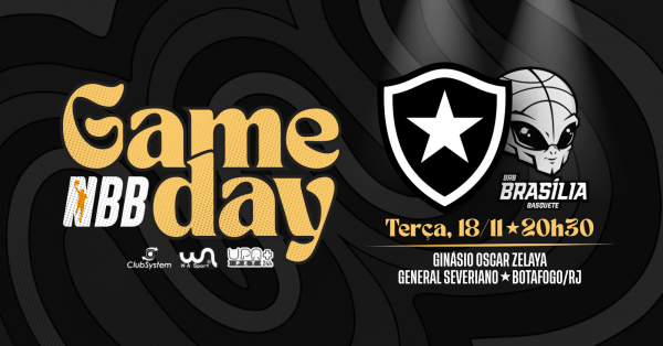 NBB - Botafogo x Brasília em Rio de Janeiro - Sympla
