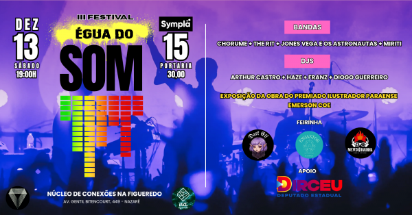 III Festival Égua do Som em Belém - Sympla