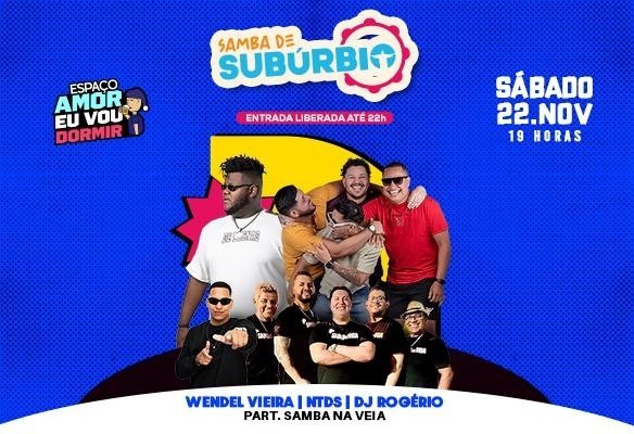 SMBA DE SUBURBIO - 22.11.2025 em Manaus - Sympla
