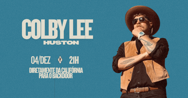 COLBY LEE no THE BACKDOOR PUB em Itajaí - Sympla