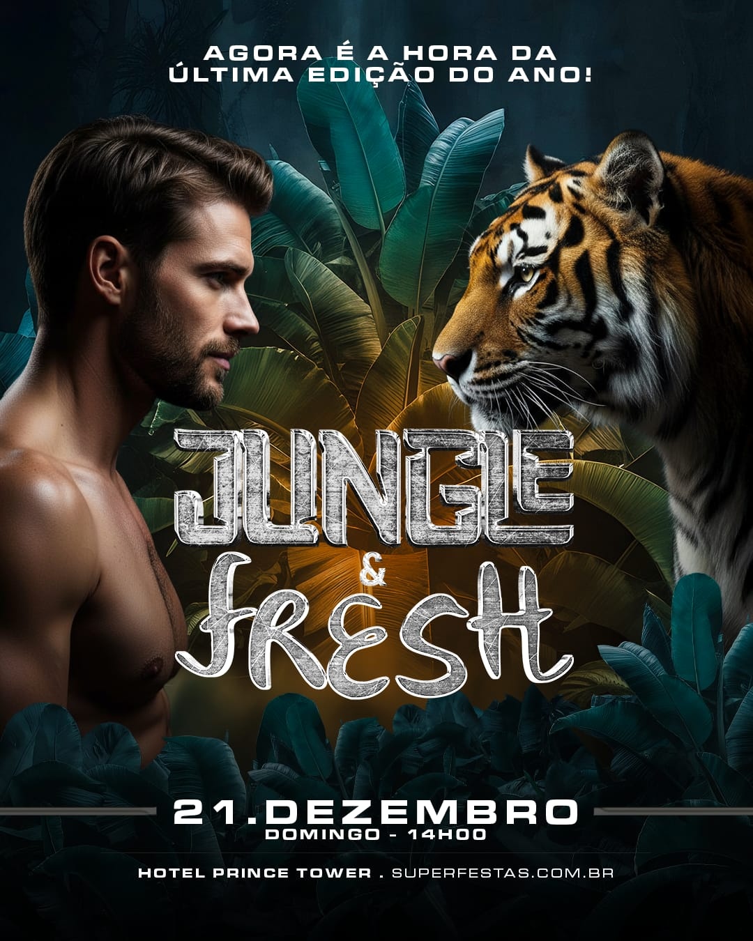 JUNGLE & FRESH - ÚLTIMA EDIÇÃO DO ANO em São Paulo - Sympla