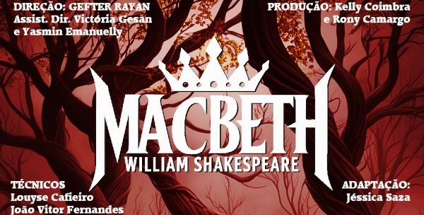 MACBETH em Belo Horizonte - Sympla
