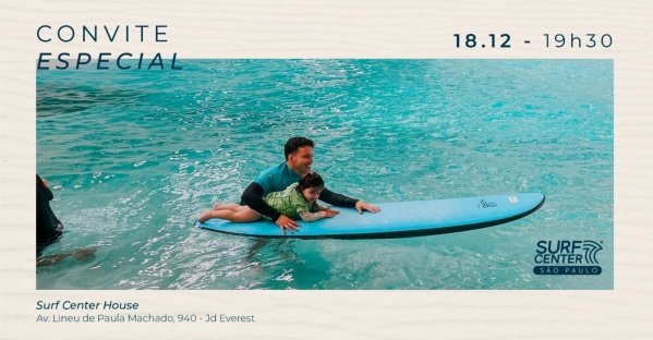 Apresentação Comercial Surf Center São Paulo em São Paulo - Sympla