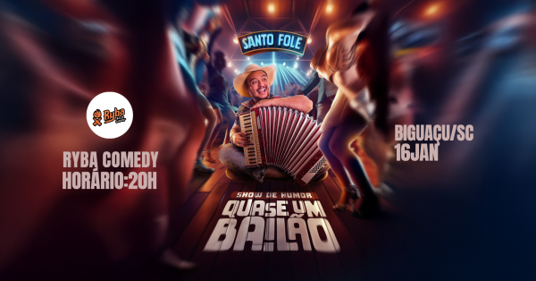 Santo Fole em Biguaçu - Show Humor em Biguaçu - Sympla