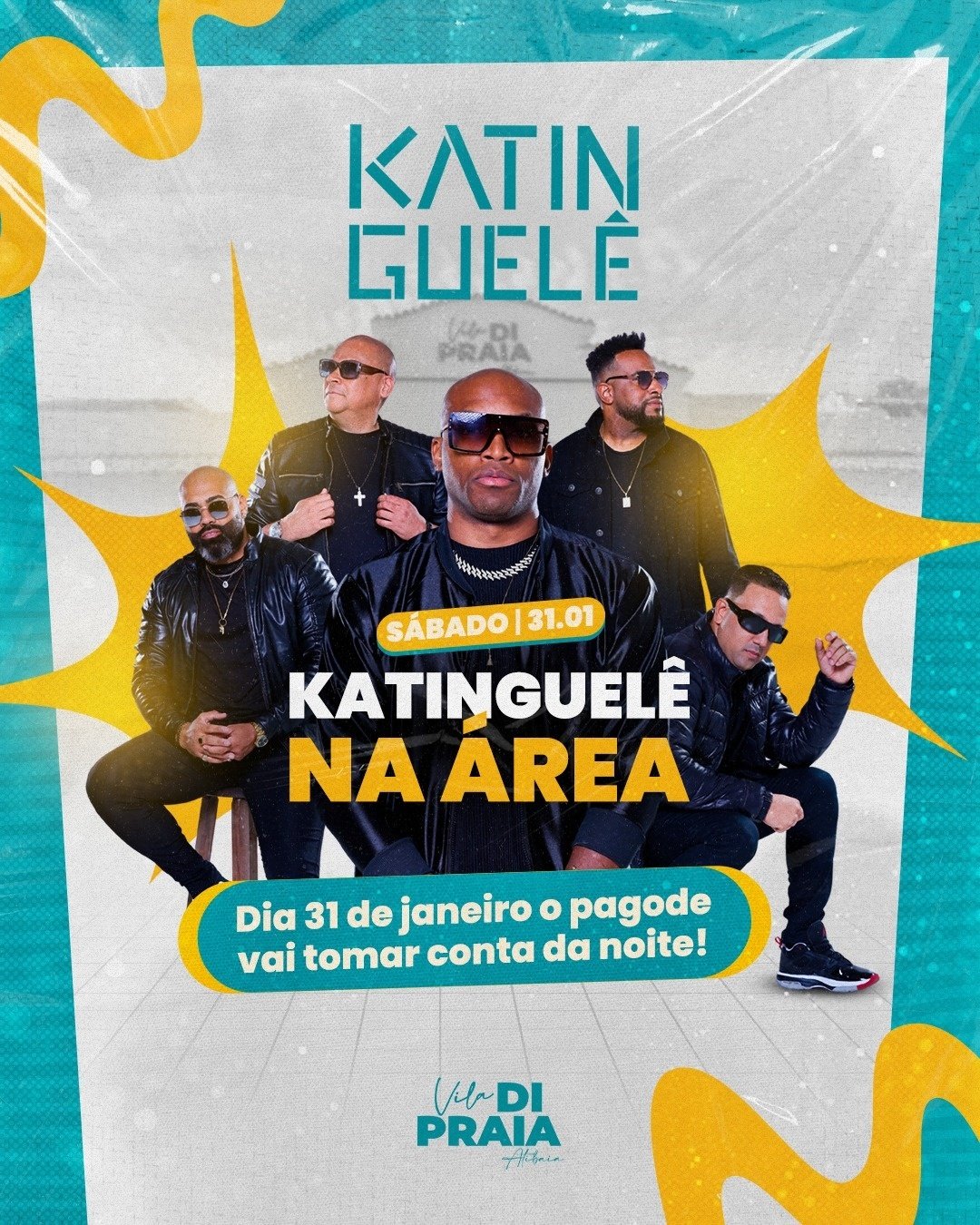 KATINGUELÊ NO VILA DI PRAIA em Atibaia - Sympla