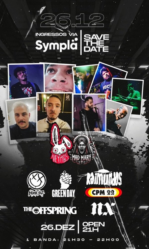 Neymos + Mad Mary em Porto Velho - Sympla